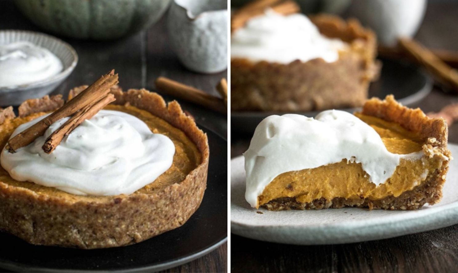 Pumpkin Pie with Almond Butter | Pic's Peanut Butter