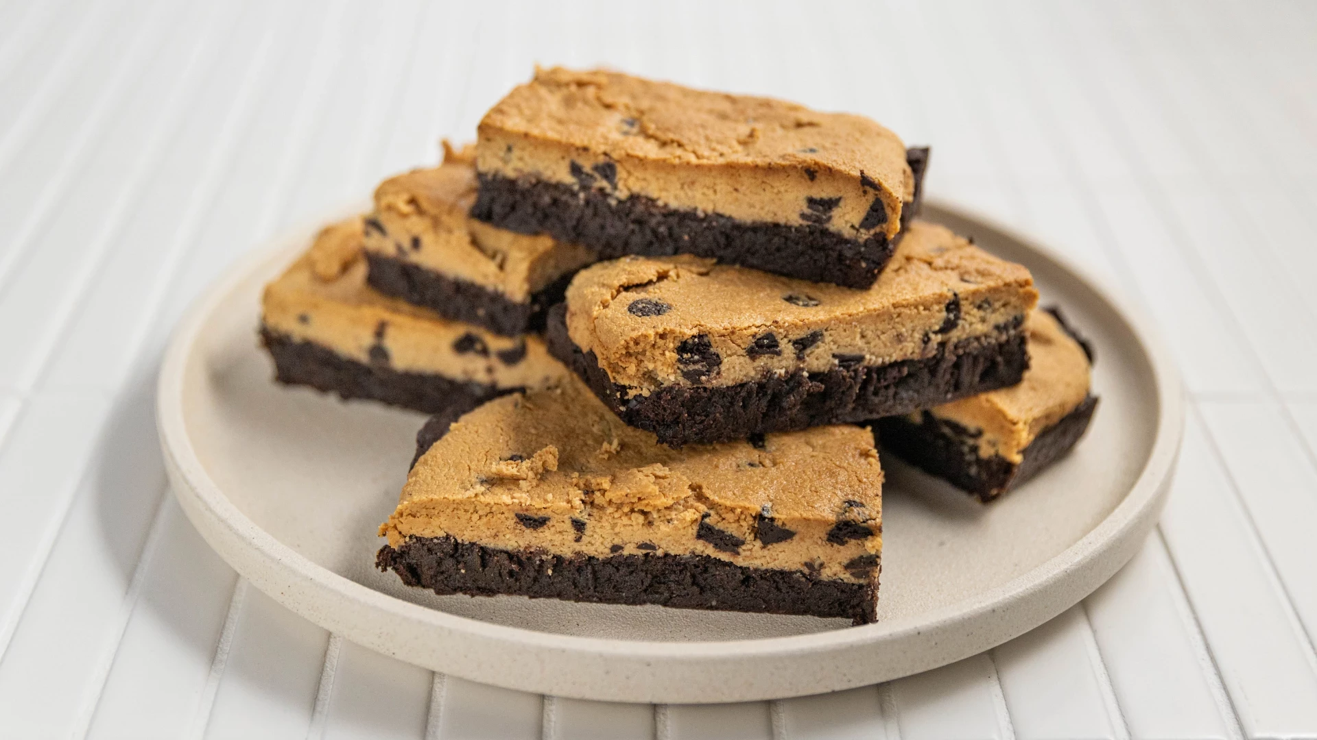Cook with Luke Cookie Dough Brownies | Pic's Peanut Butter