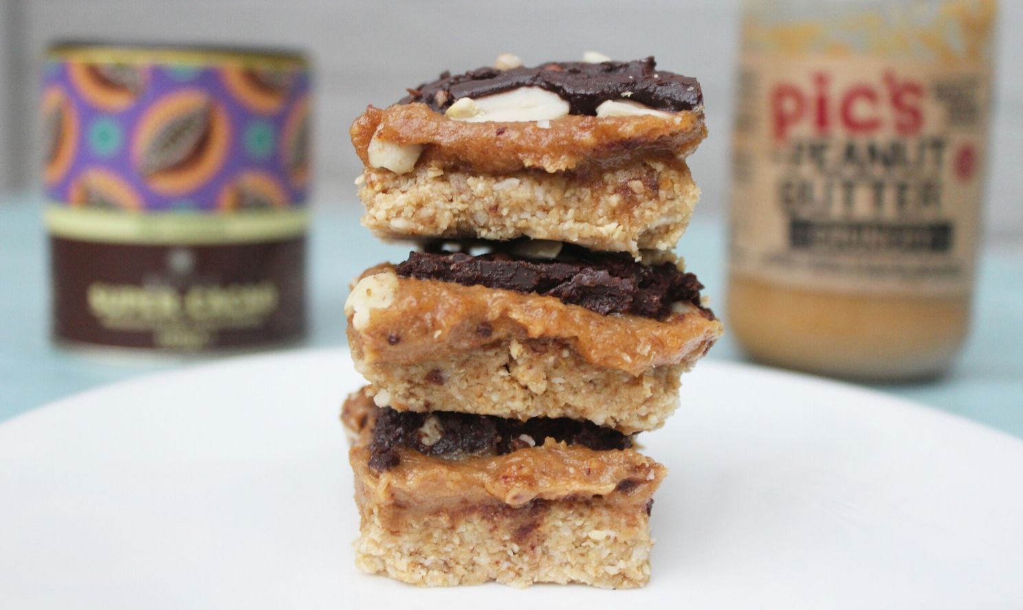 Raw "Snickers" Slice | Pic's Peanut Butter